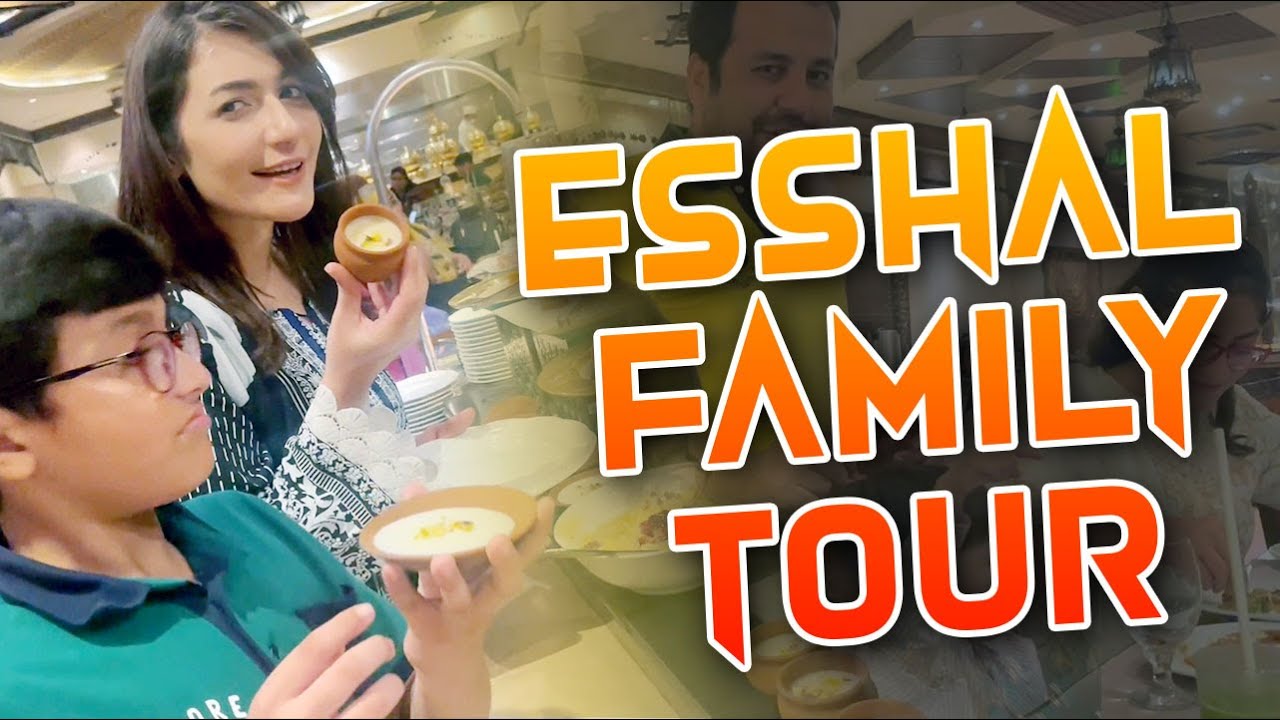 ESSHAL ALI Family Tour | Esshal Ali Singing in Dinner Table - YouTube
