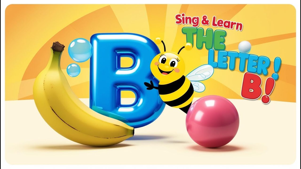 Sing and Learn the Alphabet! Letter B ! ABC Adventure! [ABC Song] - YouTube