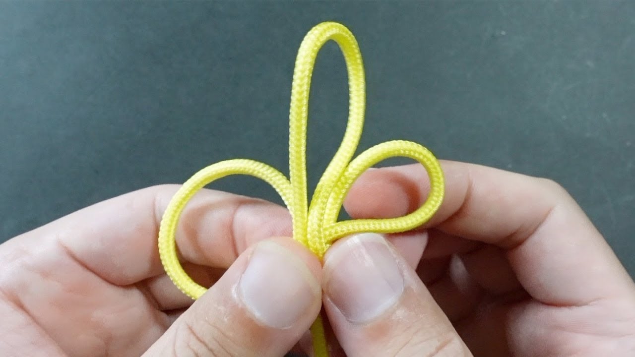 How to tie an angler's loop. Stronger than bowline [ropework] - YouTube