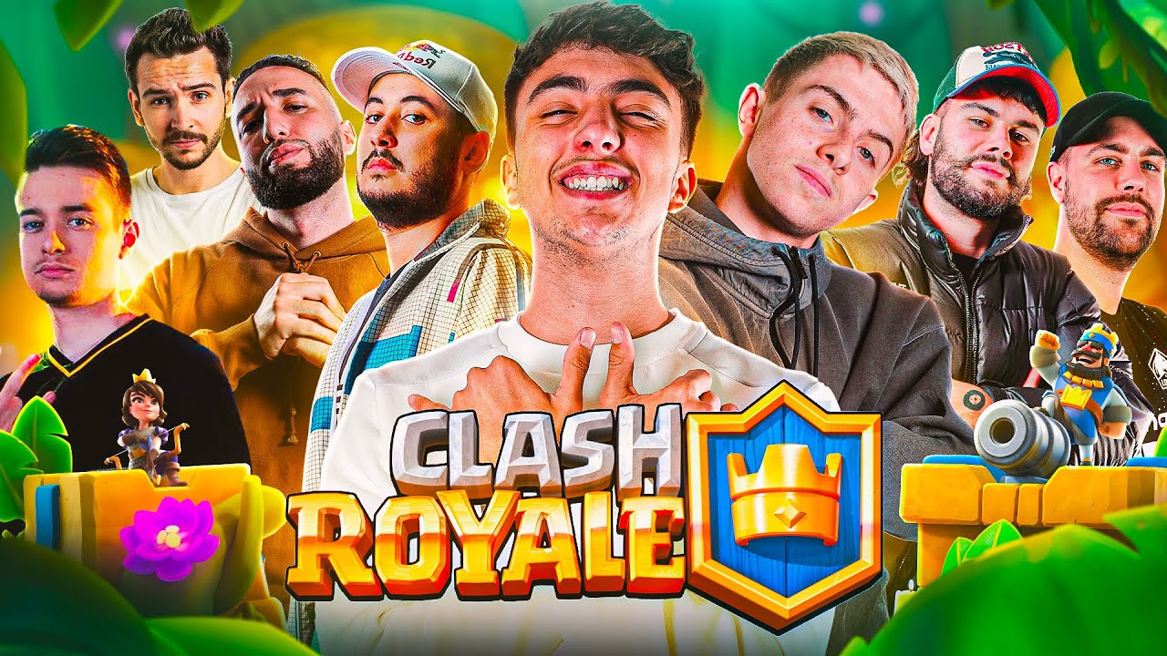 Tournois Clash Royale (Entre streamer/Youtubers) 20 000K $ CASH PRIZE ...