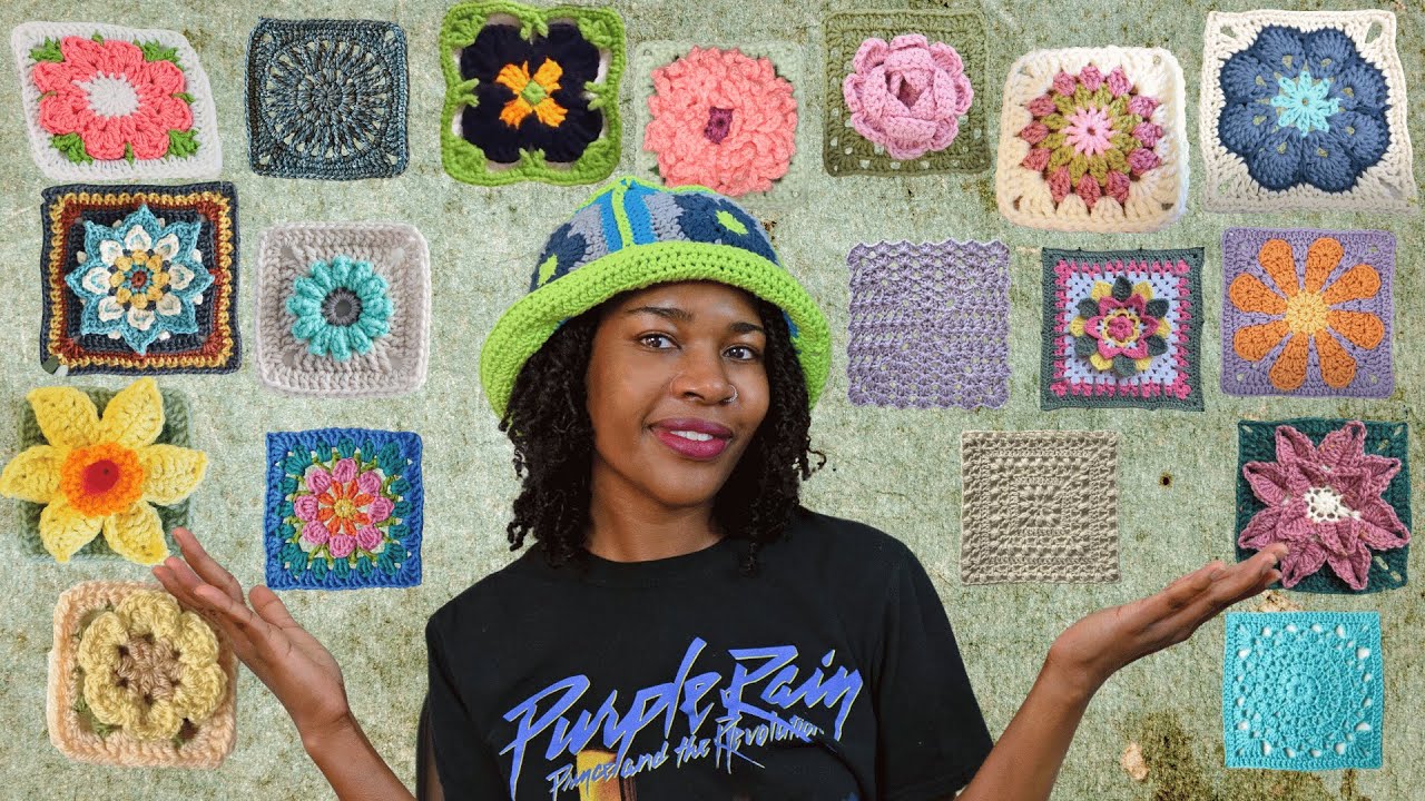 25 Flower Granny Squares to make this Spring | FREE Crochet Patterns ...