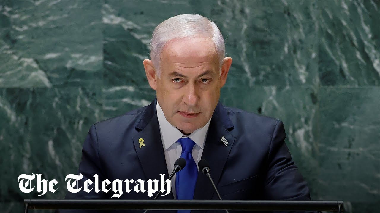 In full: Benjamin Netanyahu addresses UN General Assembly - YouTube
