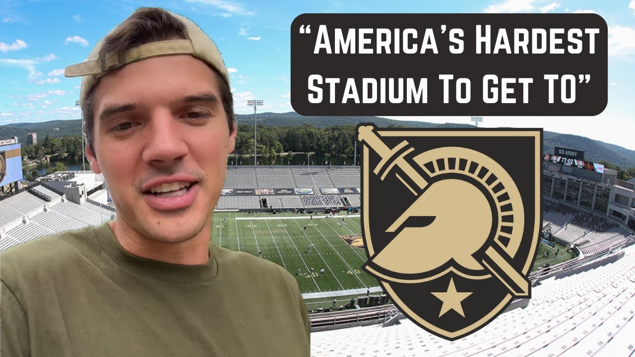 I Get On Base At West Point To Walk On Army's Football Field - YouTube