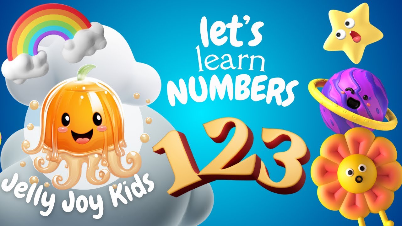Numbers | Let's Learn Numbers | Nursery Rhymes & Kids Songs | Jelly Joy ...