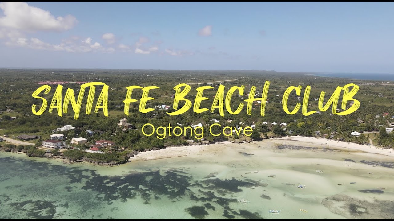Aerial View: BANTAYAN ISLAND, CEBU | Santa Fe Beach Club, Ogtong Cave ...