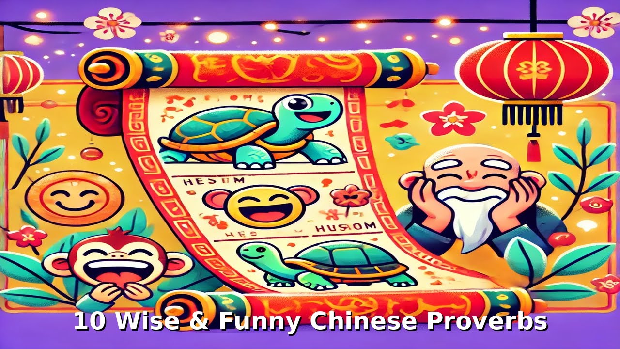 10 Wise and Funny Chinese Proverbs - YouTube