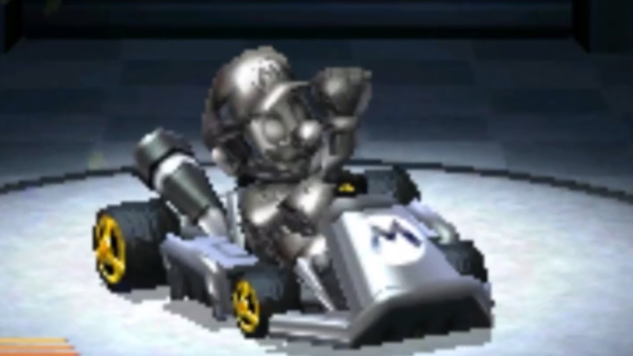 Mario Kart 7 Metal Mario