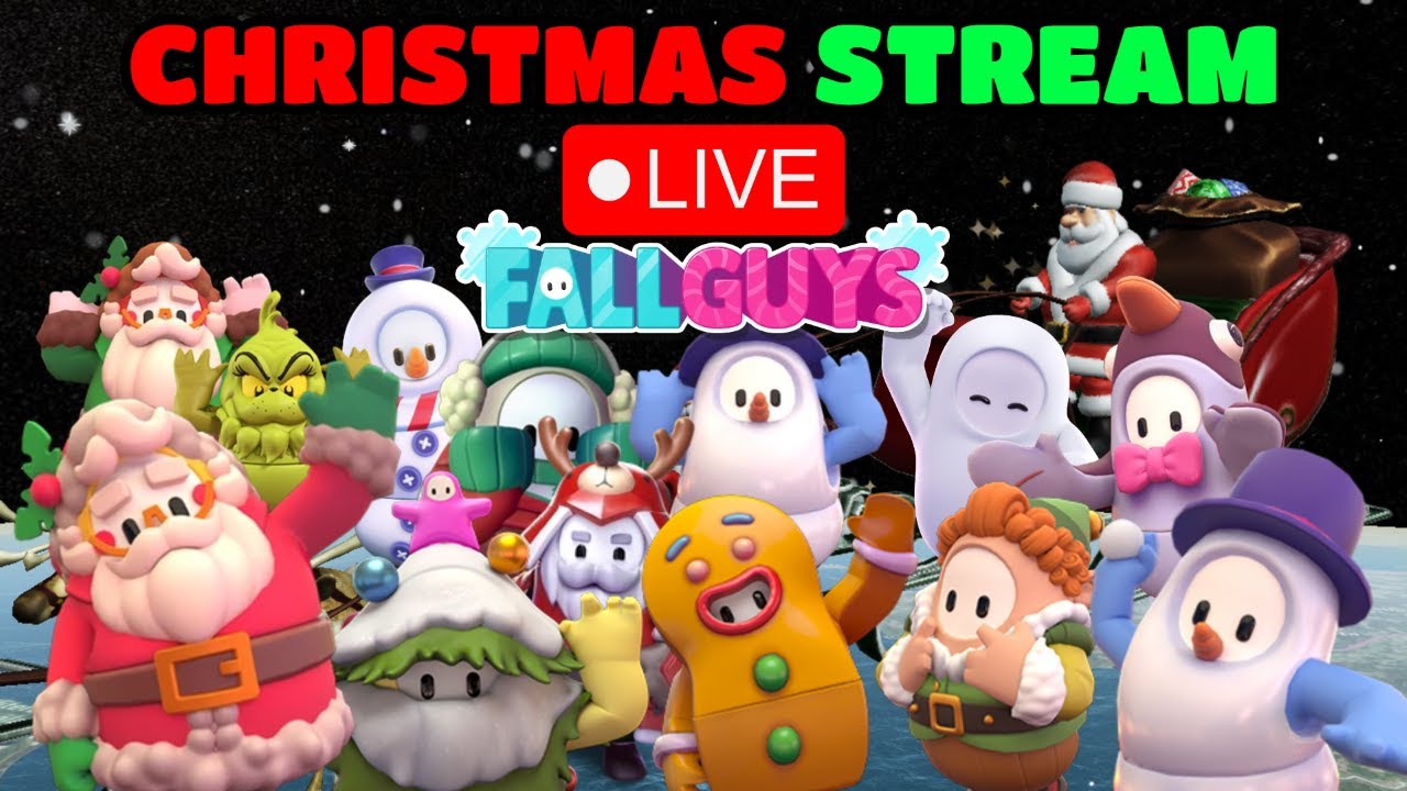 🔴 GET FREE WINS FROM SANTA! 🎁 - Fall Guys | Santa Falls Event 2025 🎄 ...