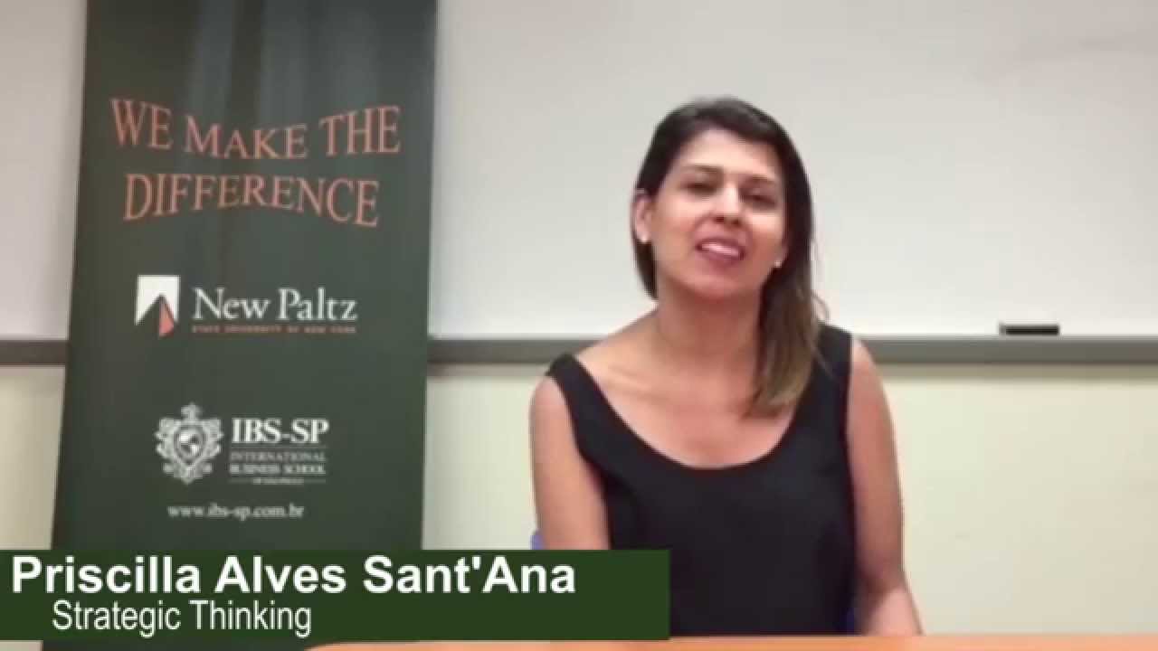 Priscila Sant'Ana - SUNY New Paltz - Julho de 2015 - YouTube