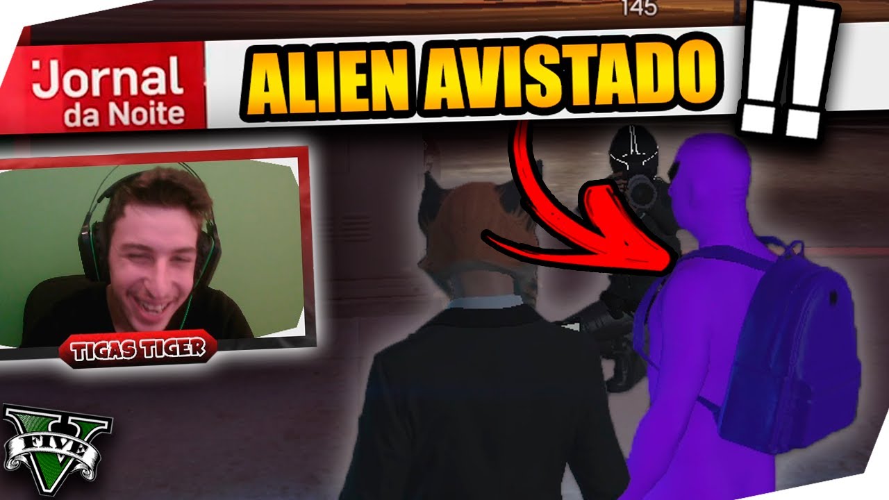 GTA V RP - AVISTAMOS UM ALIEN xD (FiveM) (TOU DE VOLTA!!!) - YouTube