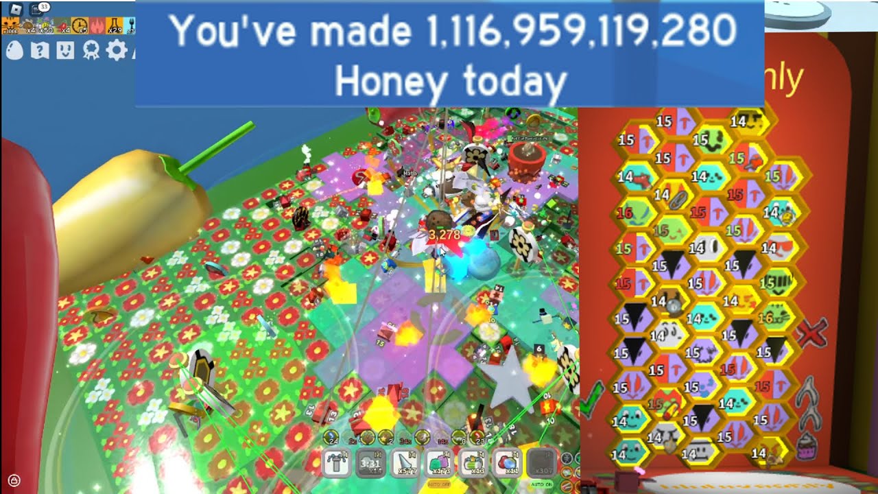 1T Red Hive Boost | Hive Reveal | Bee Swarm Simulator - YouTube