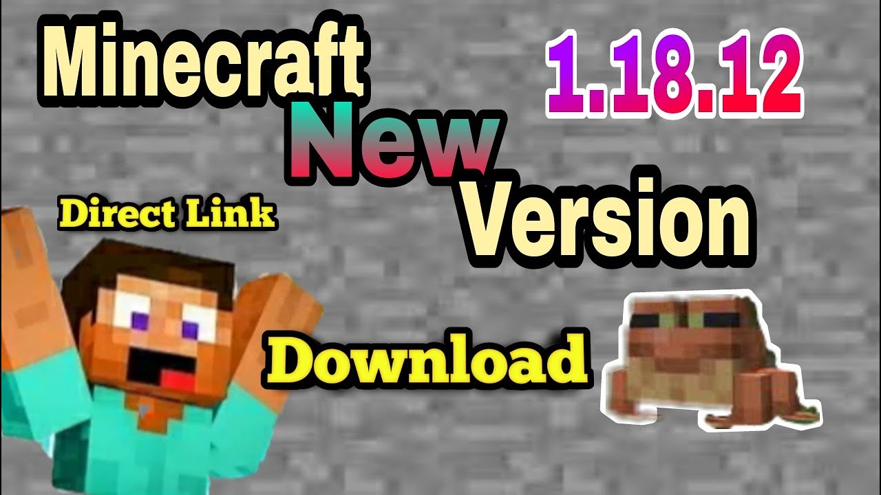 Minecraft Pe 1.18.12 Official Version Released || Minecraft Pe Latest ...