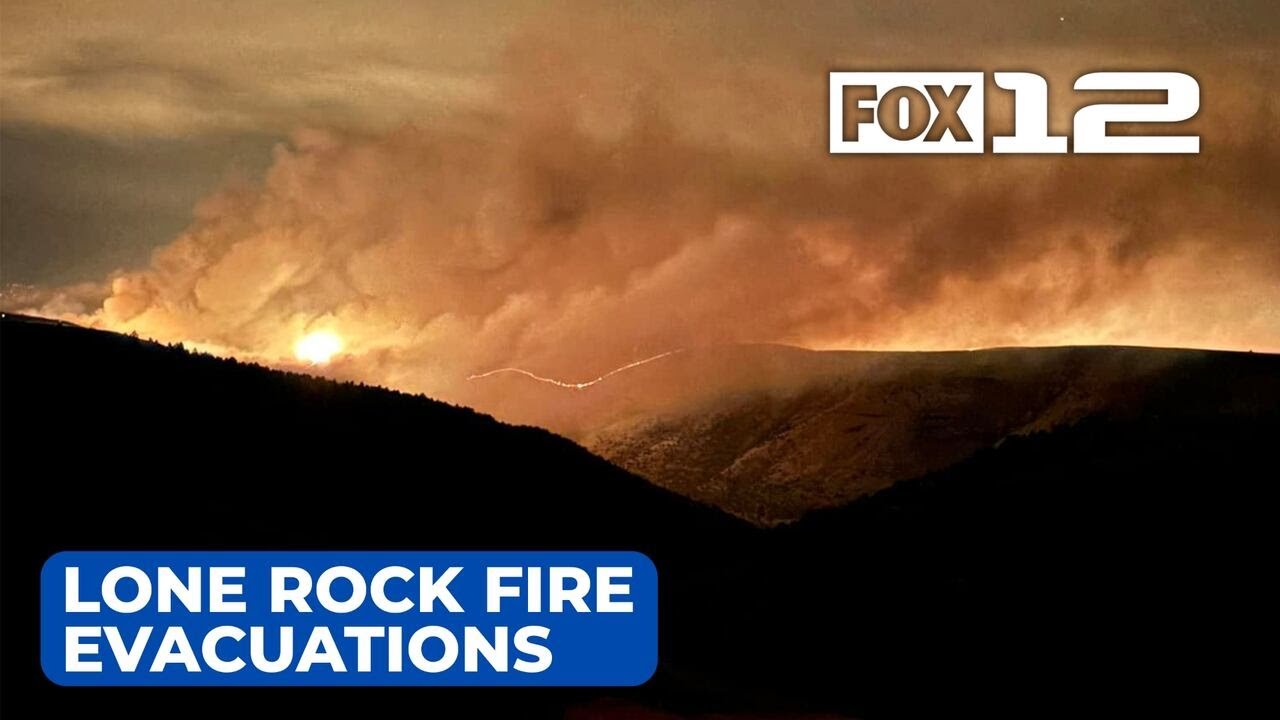Lone Rock Fire triggers ‘Go Now’ evacuation orders in Gilliam County ...