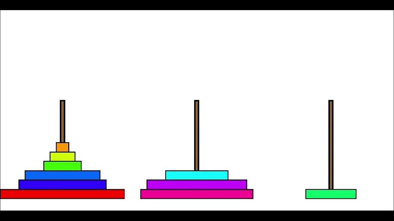 10-Disk Tower of Hanoi - YouTube