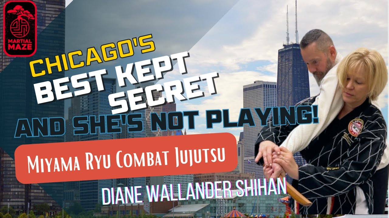 Chicago's best kept secret! Miyama Ryu combat jujitsu's Diane Wallander ...