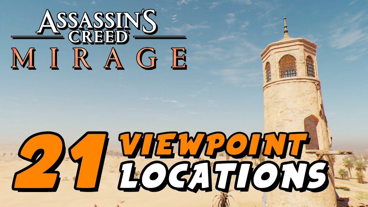 Assassin's Creed Mirage - All Viewpoint Locations (Fearless Trophy ...