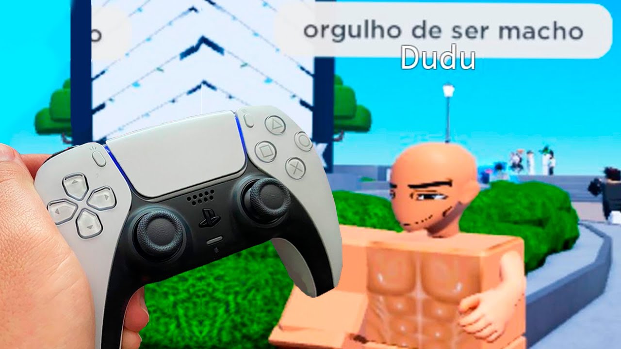 Jogando roblox mas com controle de ps5 - YouTube