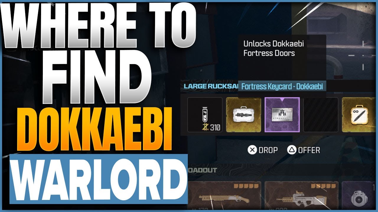 Where To Find New Warlord Dokkaebi In COD MWZ Modern Warfare Zombies - YouTube