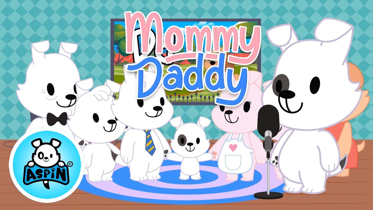 Mommy Daddy (Sing It Version) | Aspin And Friends Nursery Rhymes & Kids ...