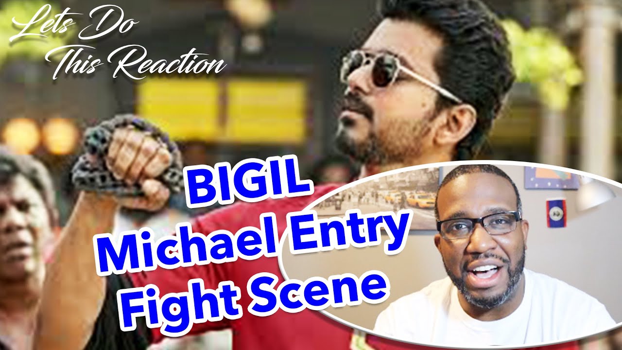 Michael Entry Fight Scene | Bigil | Vijay - YouTube