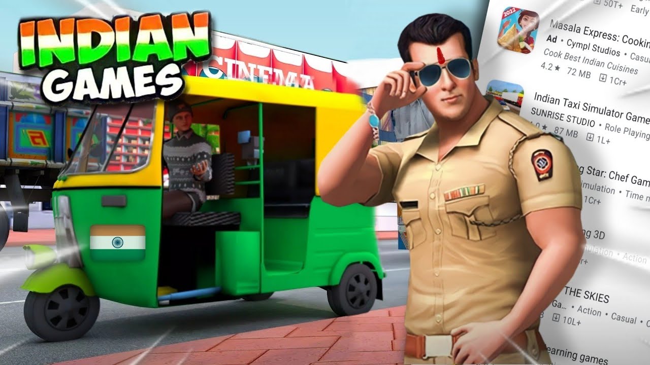 Trying The Best Indian Game's - YouTube