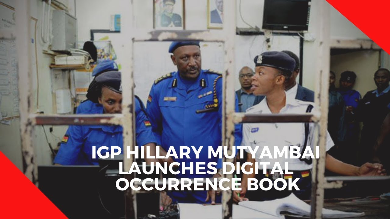 Kasarani Police Station become the first in the country to use the ...