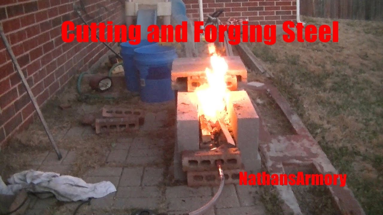 Cutting & Straightening Steel - YouTube