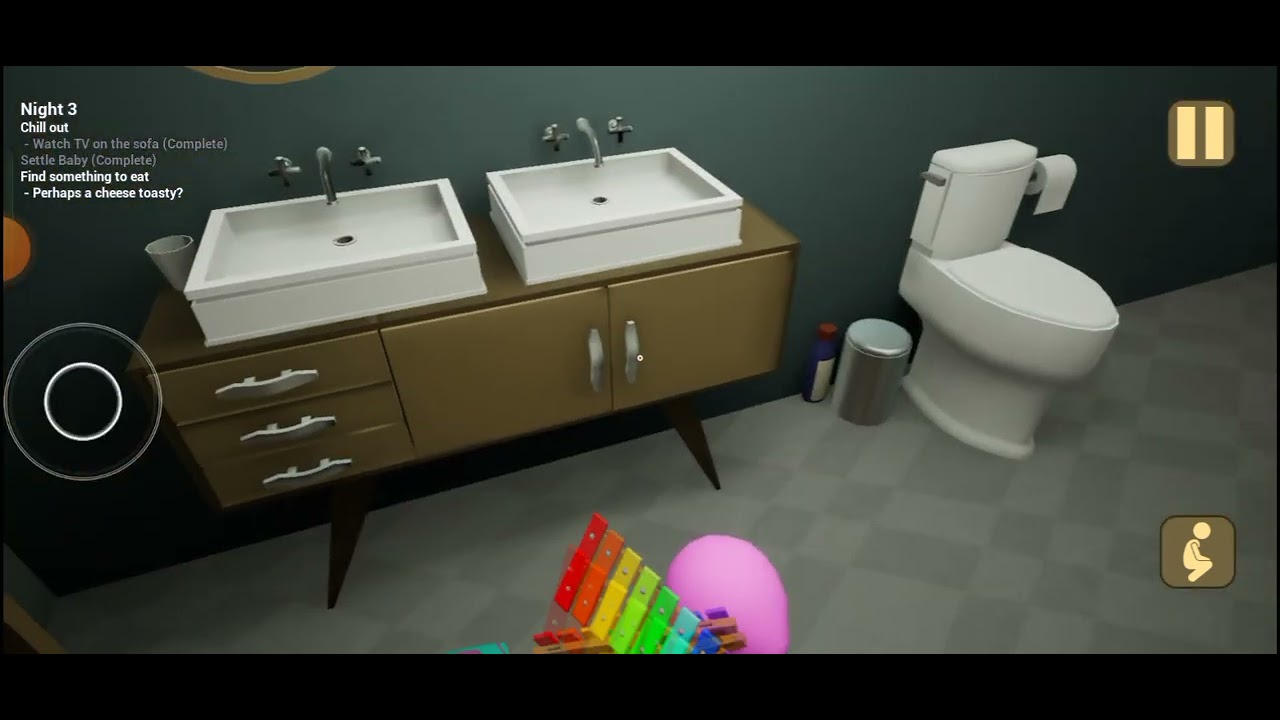 The yellow baby horror game (3) - YouTube