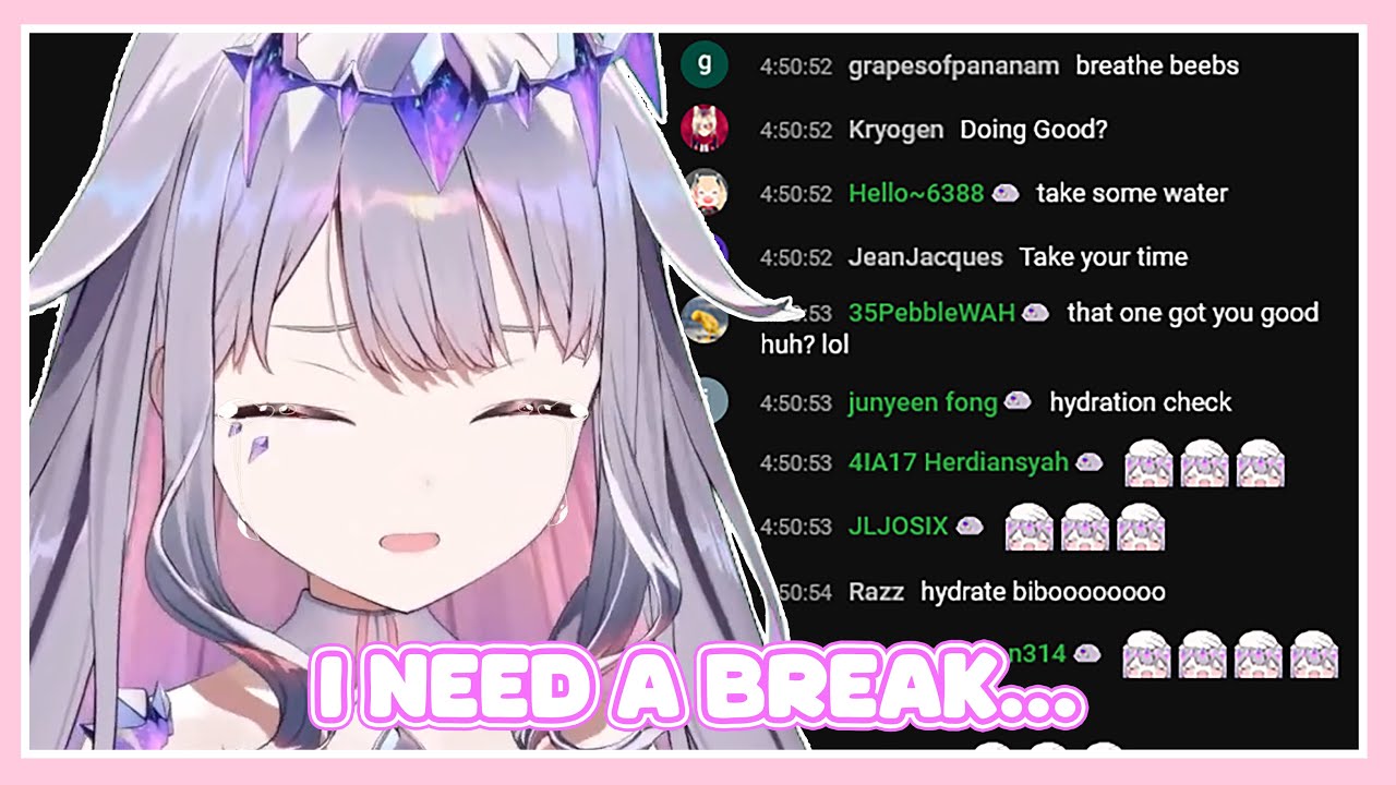 Biboo Got Jump-Scared So Hard She Almost Sent Her Mouse Flying..【Koseki ...