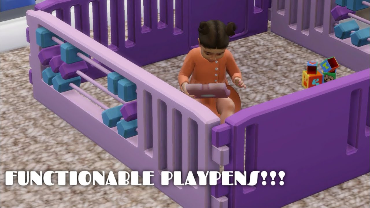 PLAYPENS IN THE SIMS ??!!! | SIMS 4 MOD REVIEW - YouTube