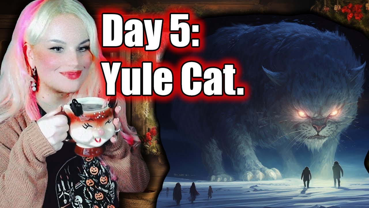 macabre vlogmas | Day 5: "The Yule Cat" - YouTube