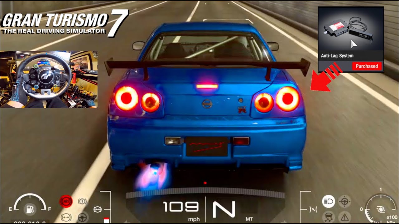 Gran Turismo 7 PS5 - FIRST R34 GTR Skyline Anti Lagg 700hp Build Goes ...