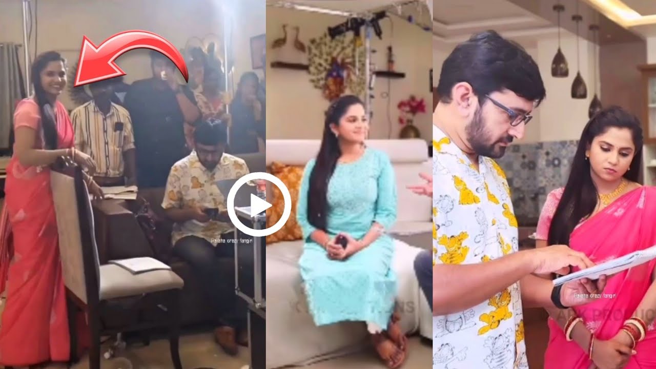 guppedantha manasu serial vasudhara shooting video || guppedantha ...