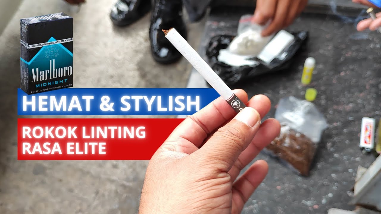Cara Buat Rokok Lintingan, Harga hemat rasa elit. - YouTube