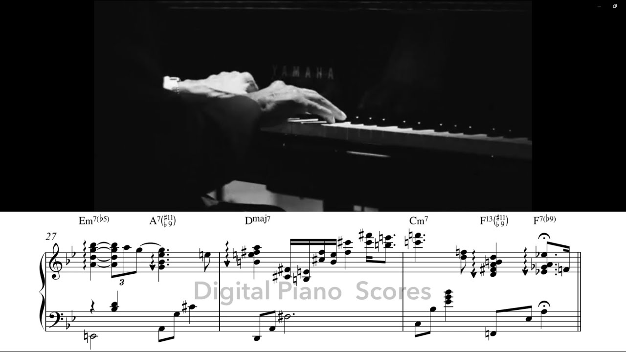 Another masterclass in harmony from Barry Harris - YouTube