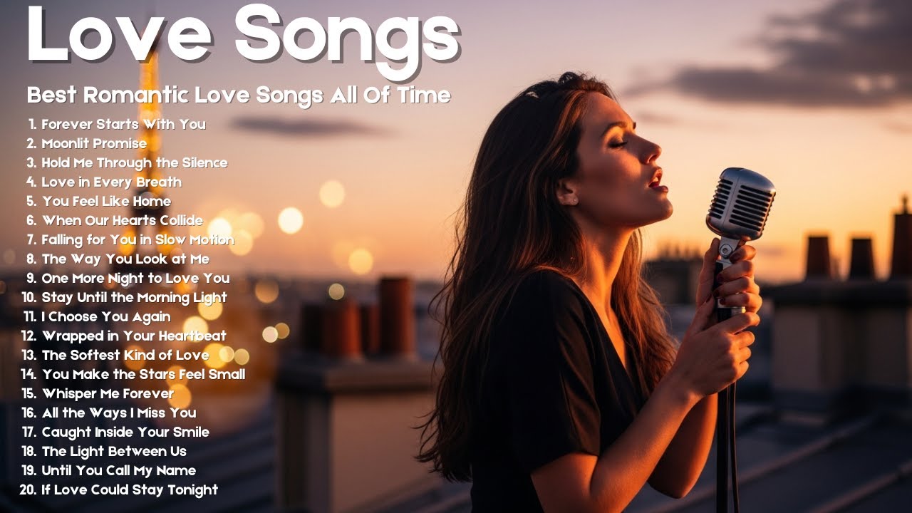 Emotional Love Song Ballad | Romantic Music Collection | Valentine Love ...