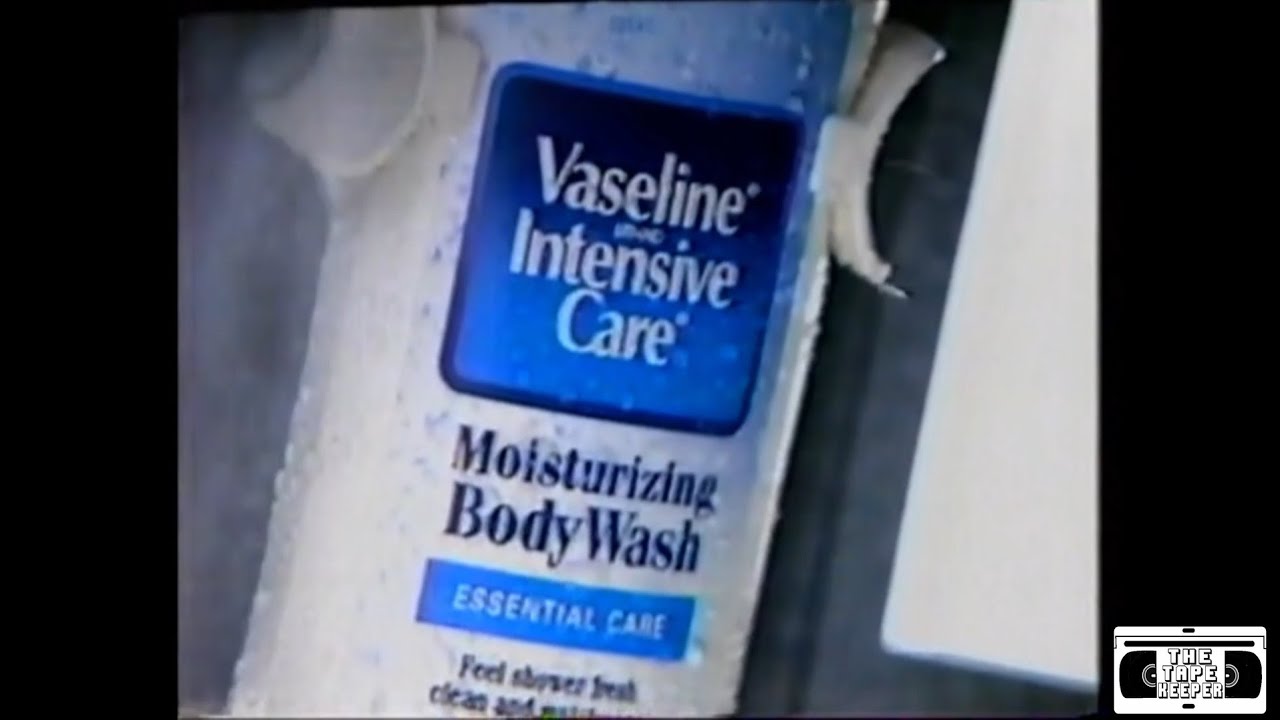 Vaseline Intensive Care Moisturizing Body Wash Commercial - 1995 - YouTube