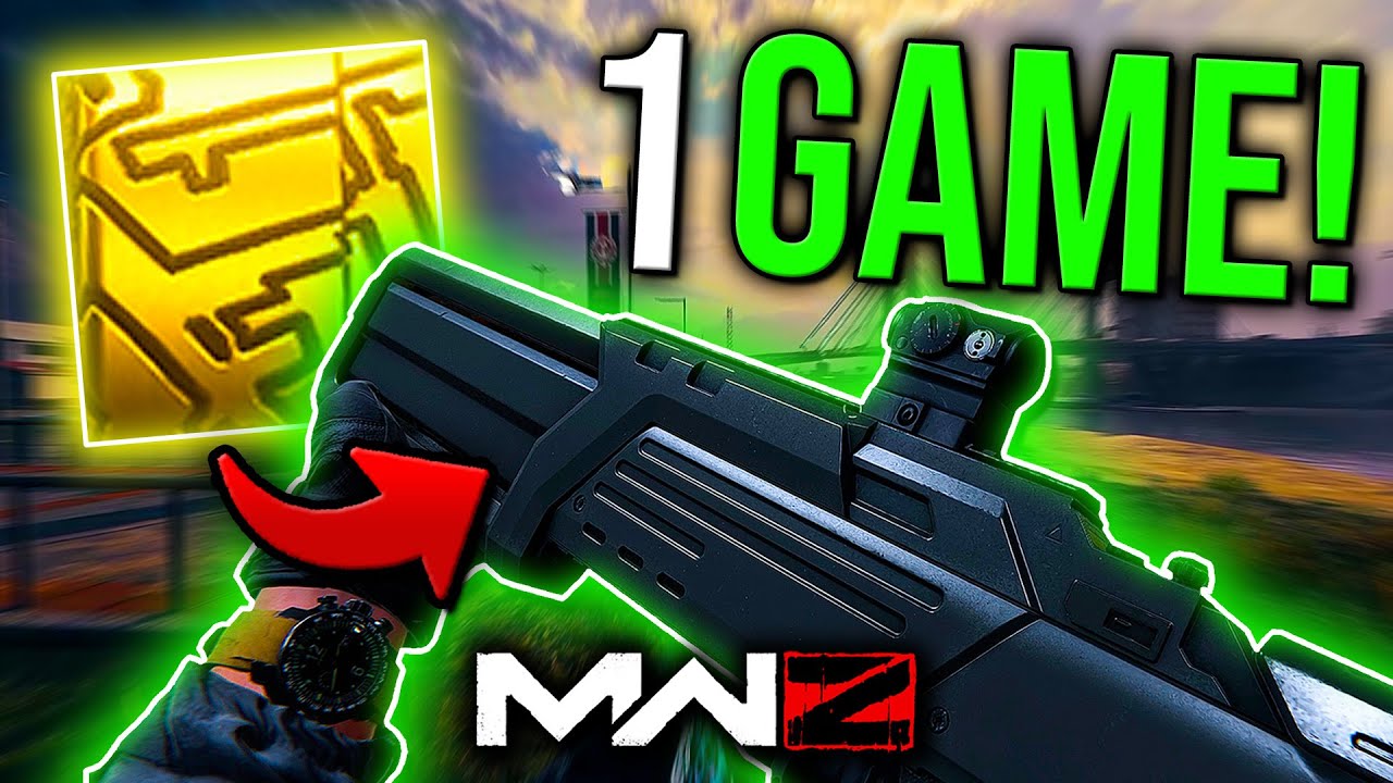 Unlocking GOLD in ONE GAME For the STORMENDER in MW3 Zombies! - YouTube