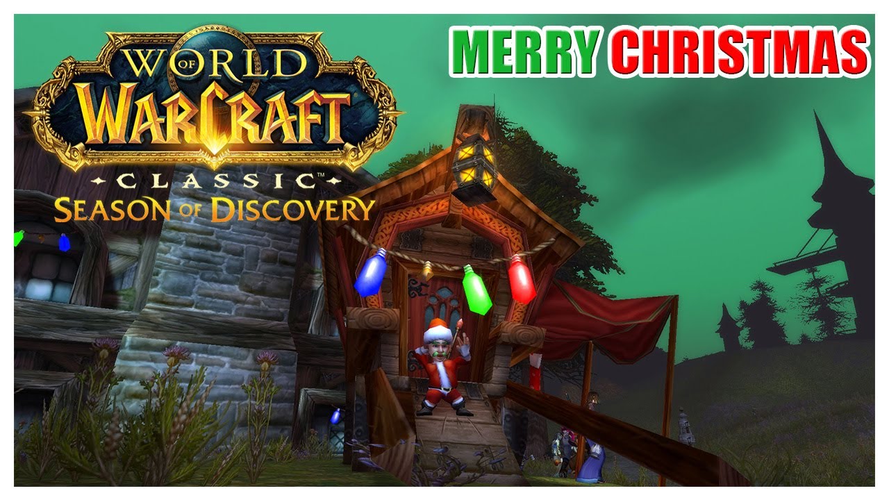 MERRY CHRISTMAS - SEASON OF DISCOVERY - WORLD OF WARCRAFT - UNDEAD MAGE ...