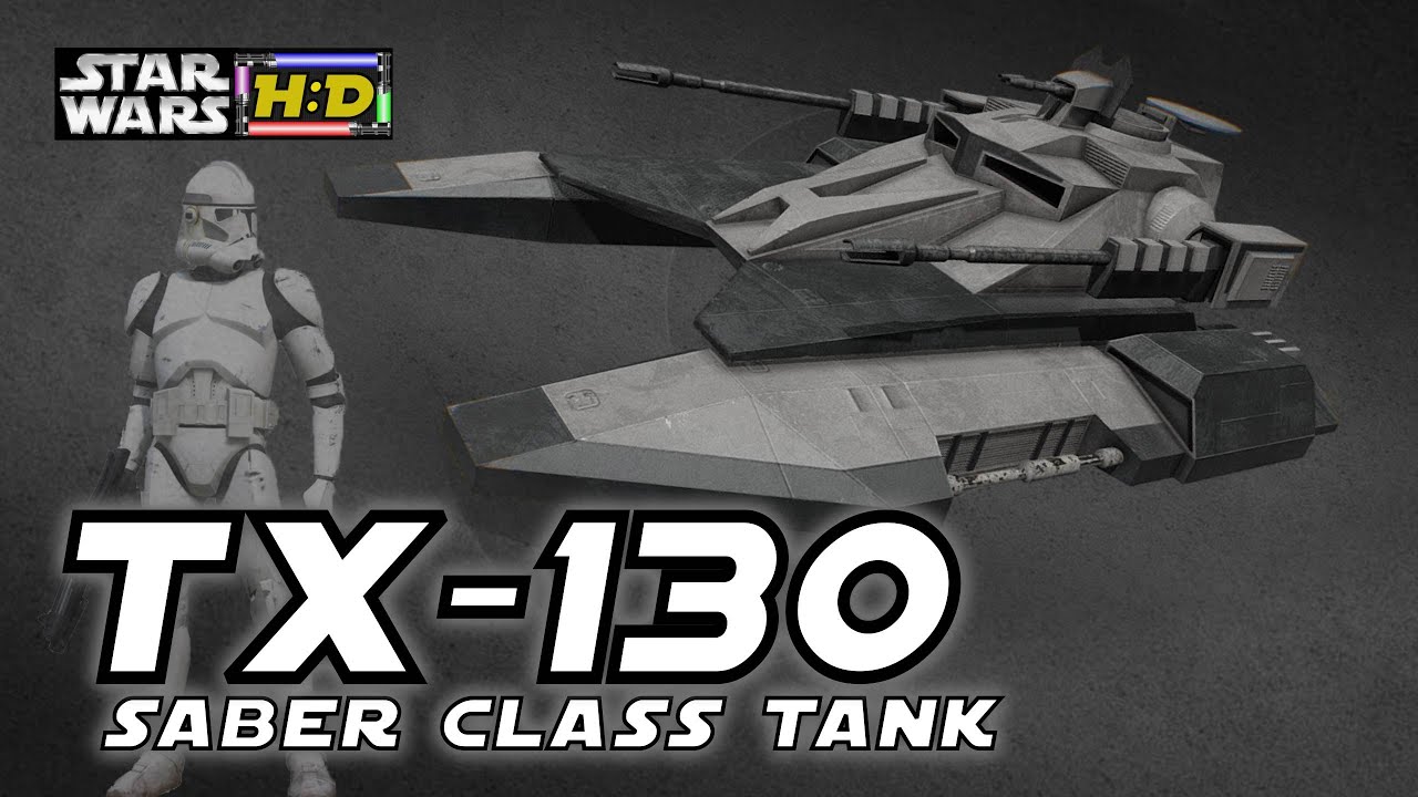 Tech Breakdown/TX-130 SABER CLASS REPUBLIC TANK - IFT X super tank ...