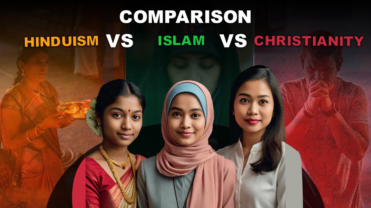Christianity vs Islam vs Hinduism Full Comparison #Christianity #Islam ...
