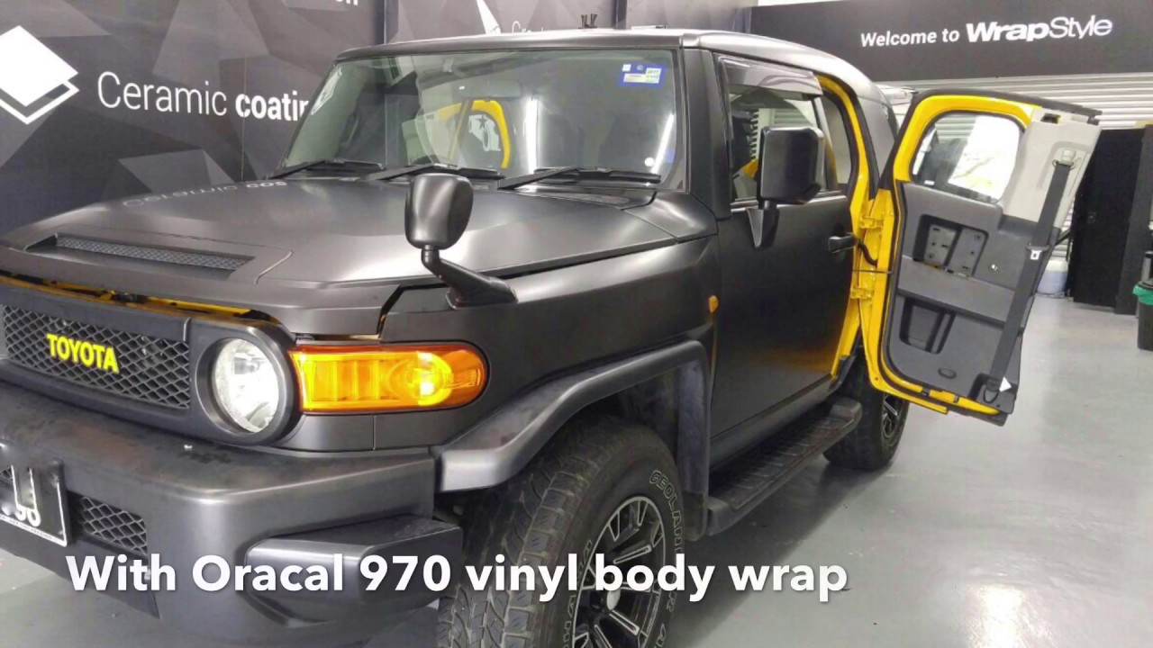 Vinyl Wrap FJ Cruiser - YouTube