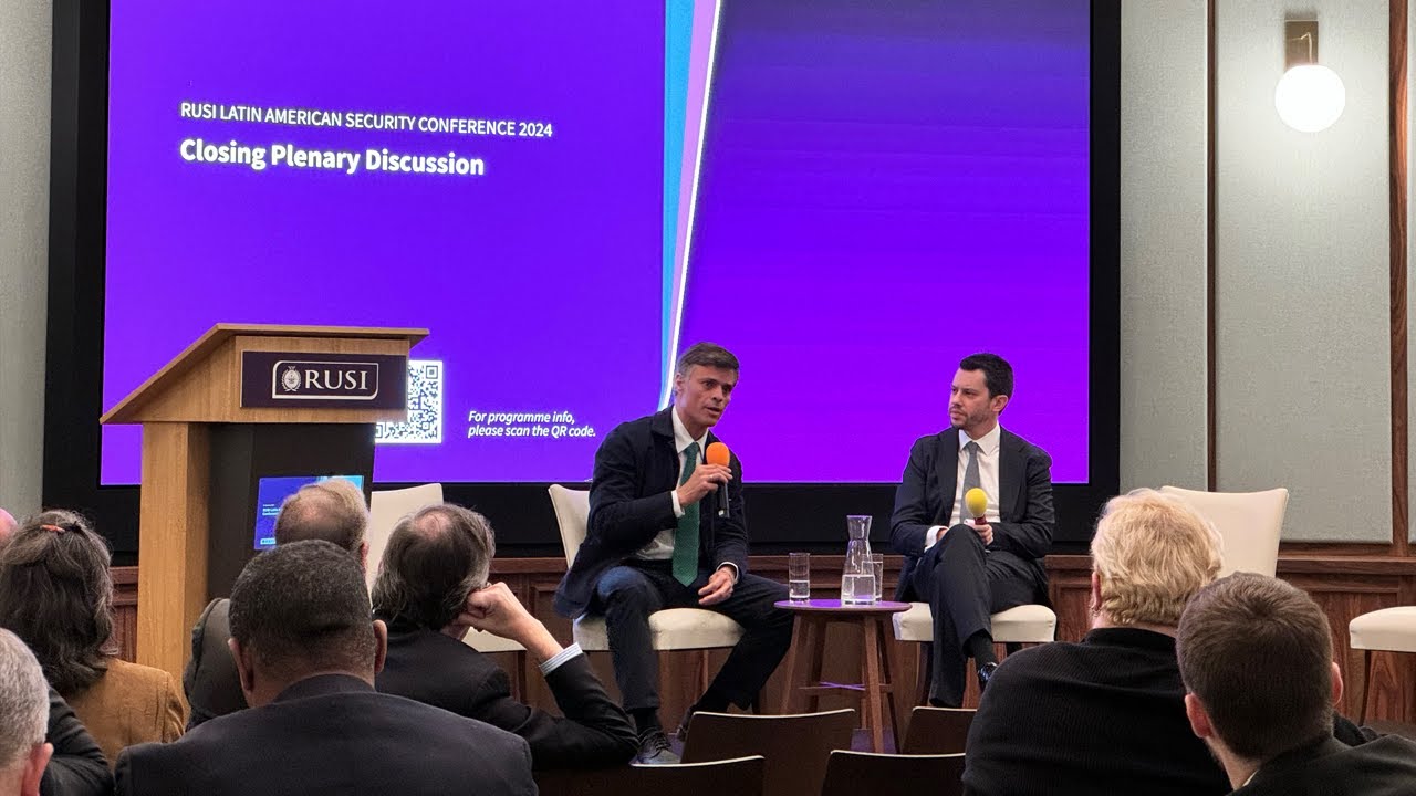 RUSI Latin American Conference 2024 Closing Plenary Discussion - YouTube