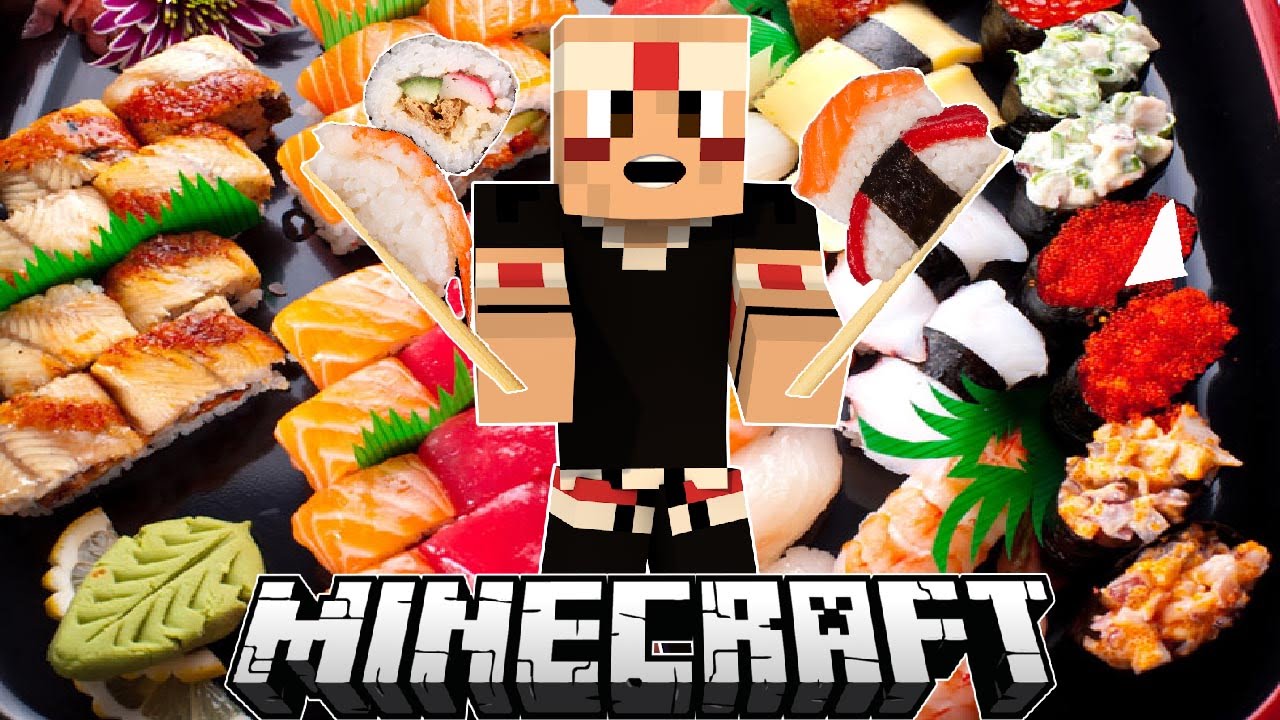 Minecraft - Sushi Sushi Sushi - Build Battle - YouTube