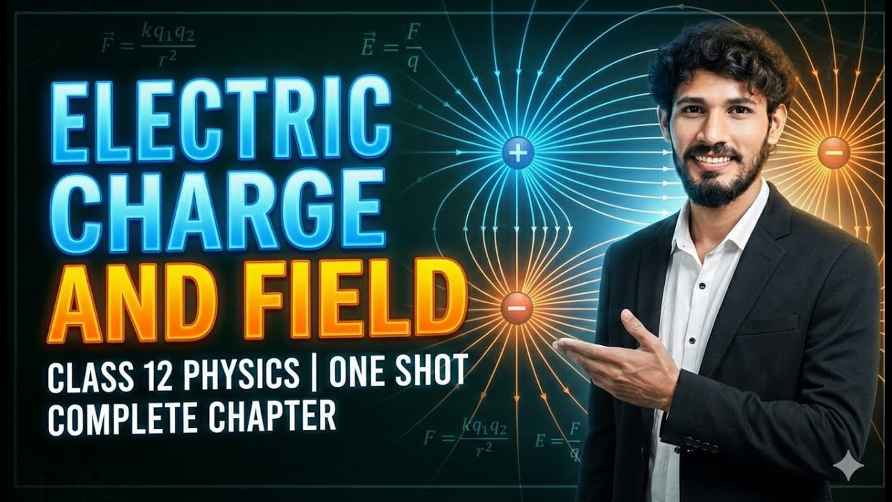 2026 Electric Charge And Field // One Shot // Quick Revision // Class ...