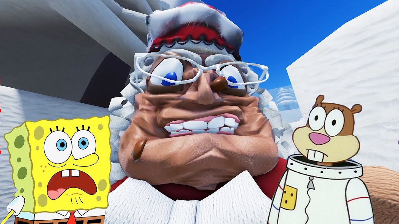 Sundjer Bob - SENDI I DEDA MRAZICA - Sundjer Bob na srpskom ROBLOX ...