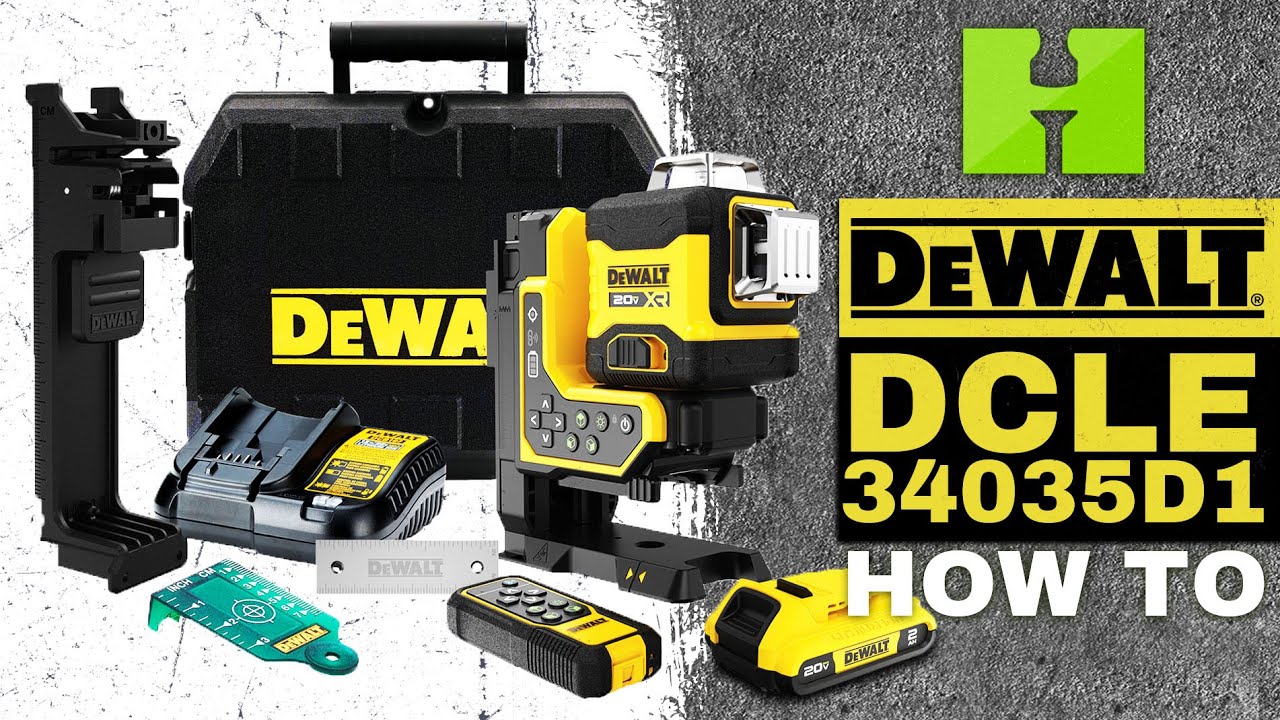 DEWALT DCLE34035D1 - YouTube