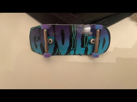 New fingerboard set up (gooltd,Vortx trucks, illpill, wheels) - YouTube