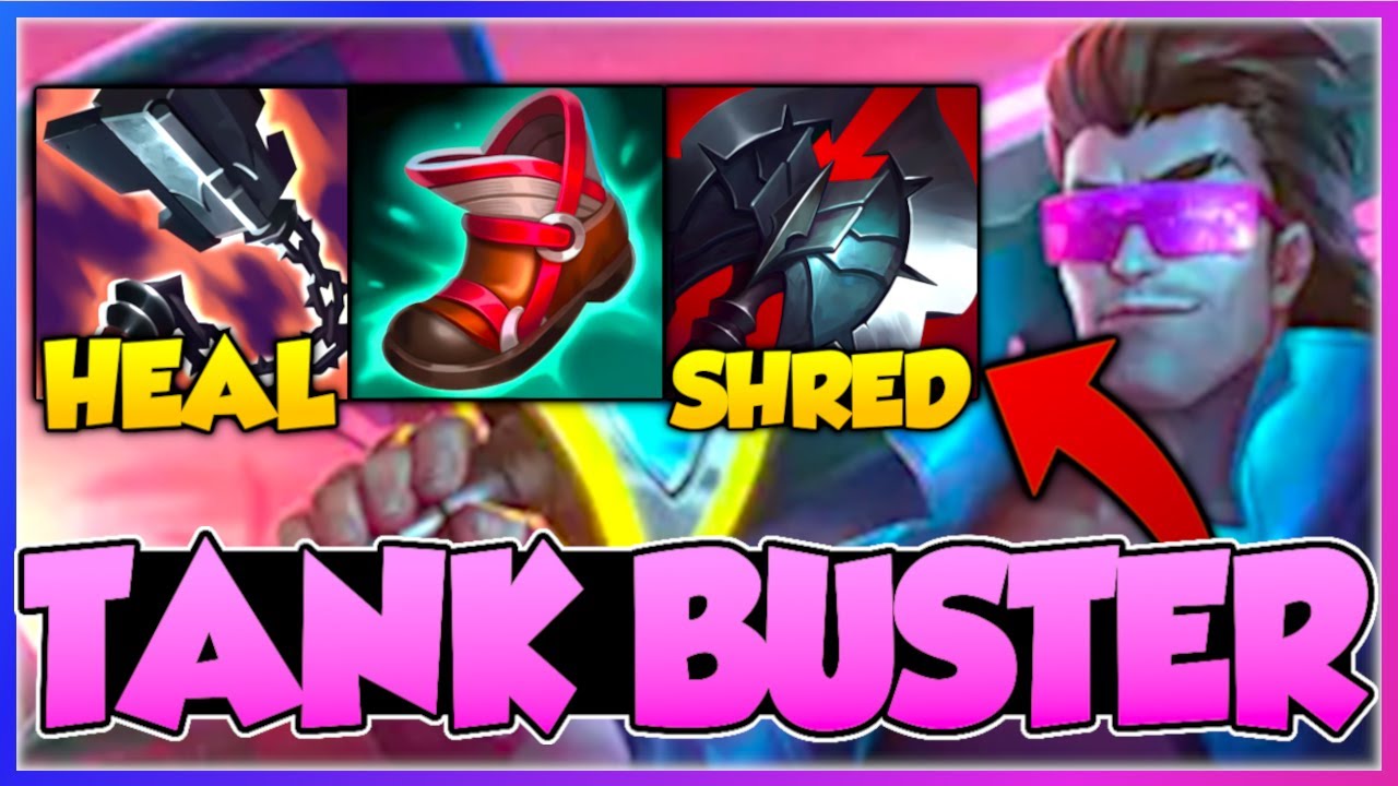 This TANK BUSTER GAREN BUILD is the BEST High Elo Solution to Ornn Mid ...