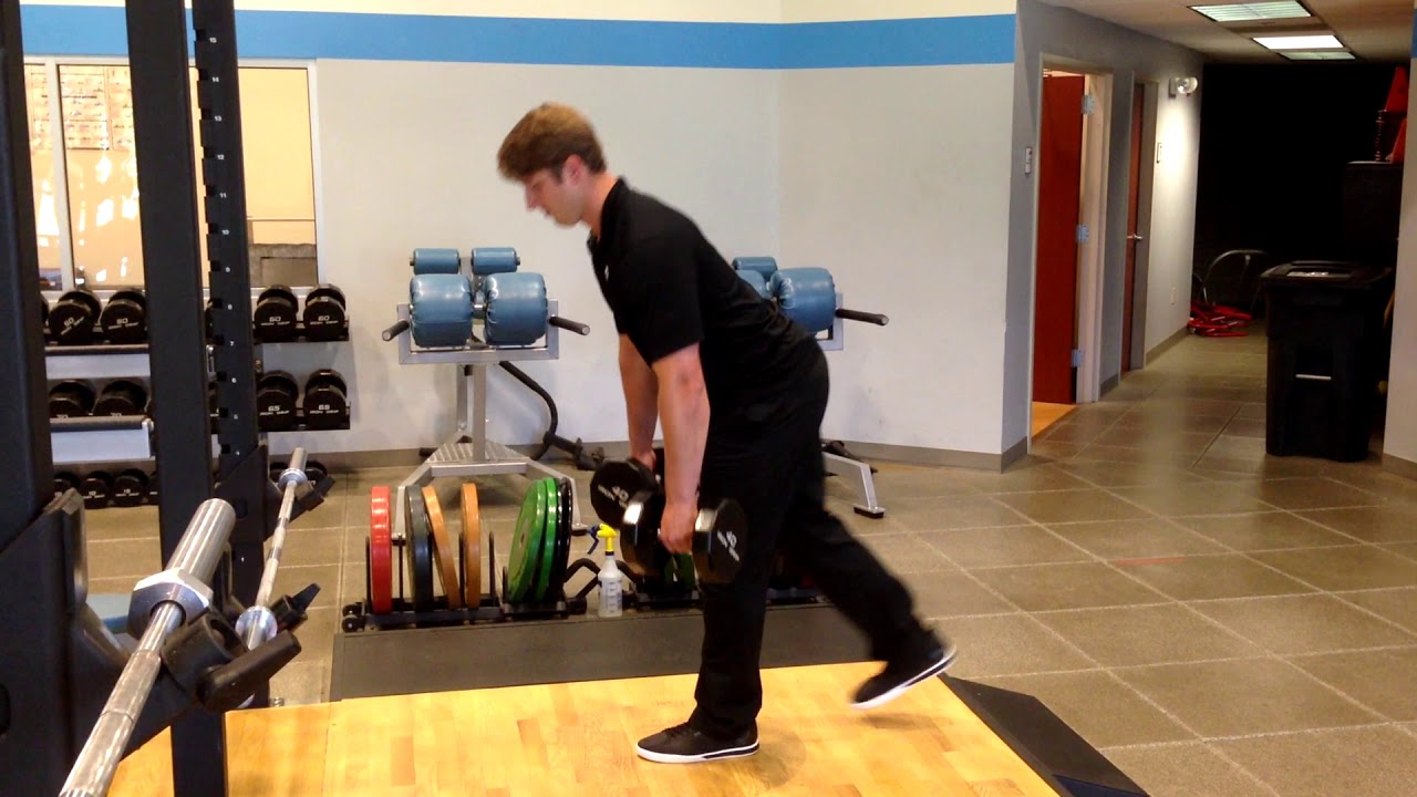 DB Single Leg RDL - YouTube